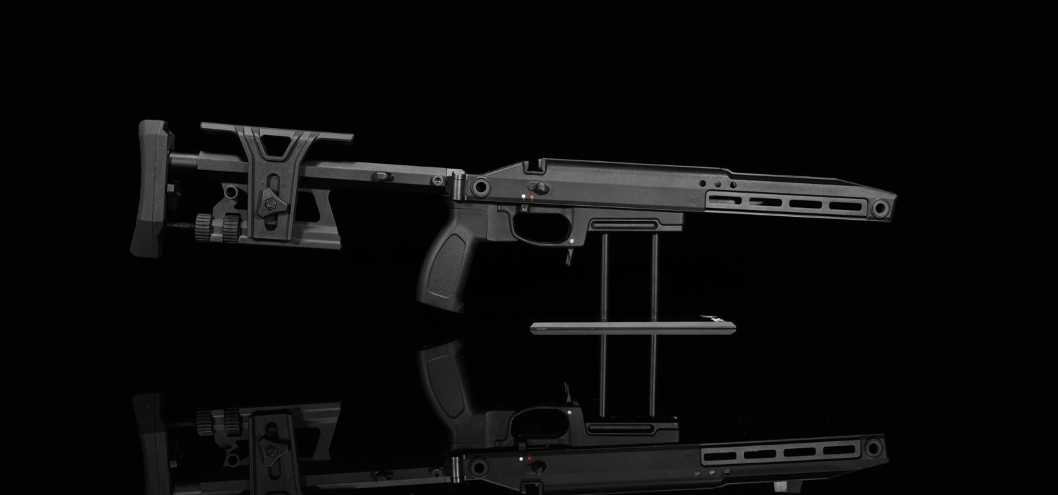 TAC-41 A, Aluminium Chassis with foldable stock – Silverback Airsoft